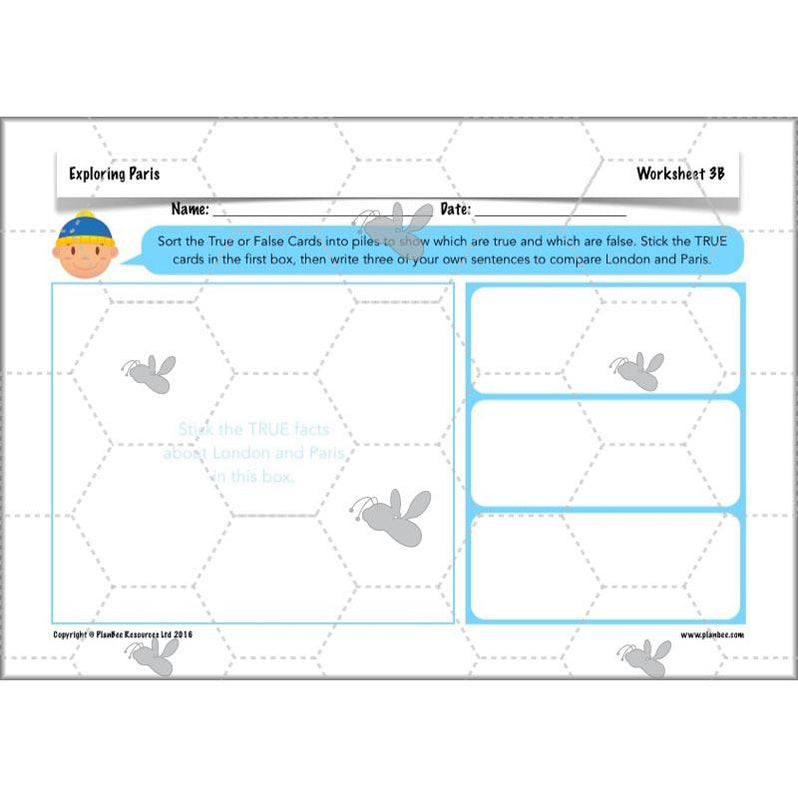 FREE exploring Paris scheme | PlanBee France KS2 Geography