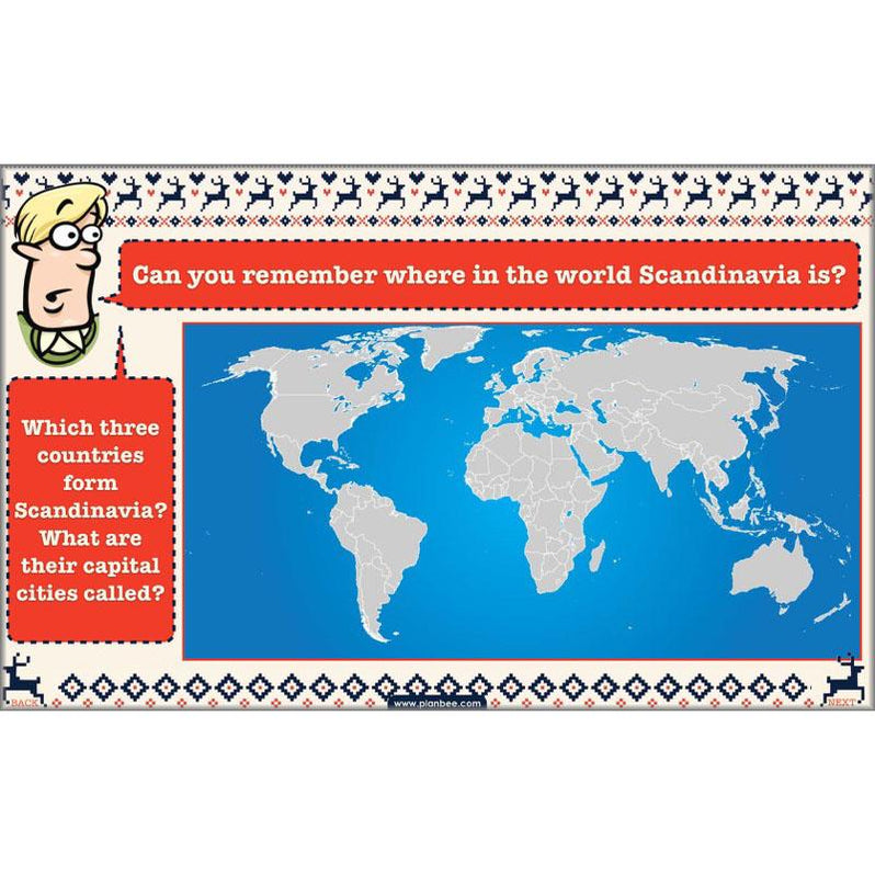 Exploring Scandinavia KS2 lesson pack Geography by PlanBee