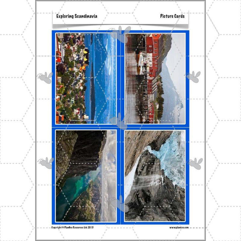 Exploring Scandinavia KS2 lesson pack Geography by PlanBee