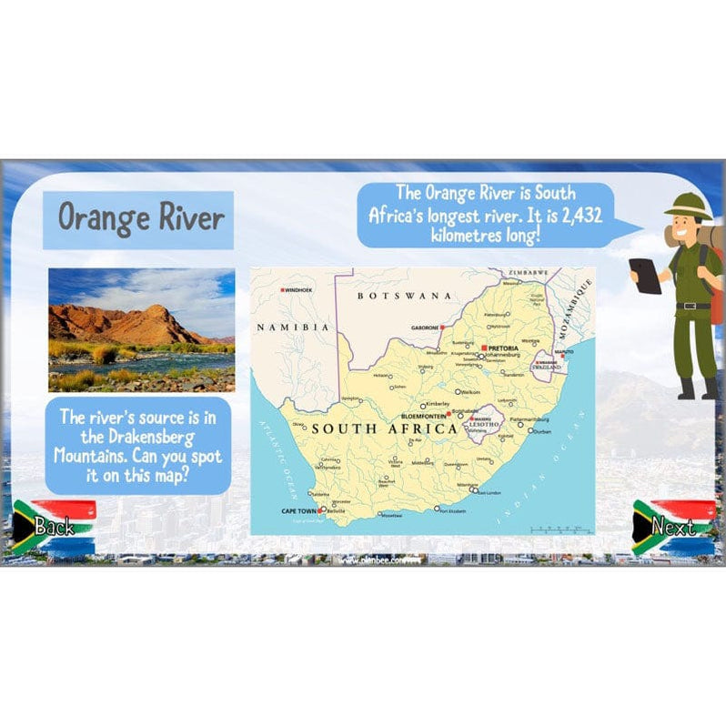 Exploring South Africa KS2 Geography Planning Pack | PlanBee