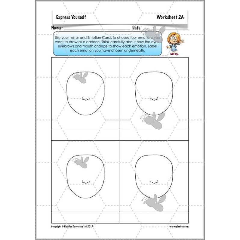 Express Yourself Art lessons and resources for KS2 | PlanBee