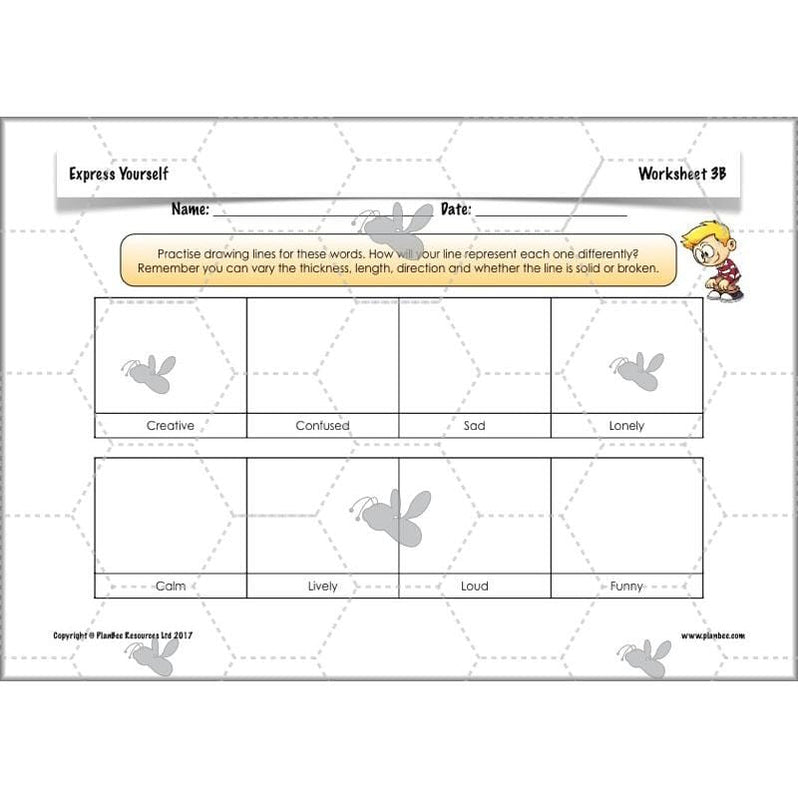 Express Yourself Art lessons and resources for KS2 | PlanBee