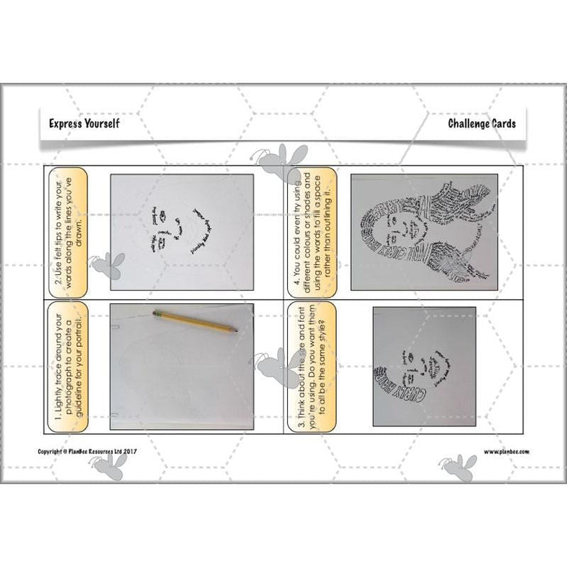 Express Yourself Art lessons and resources for KS2 | PlanBee