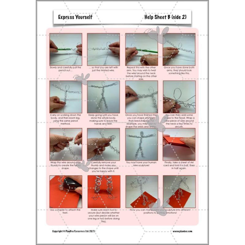 Express Yourself Art lessons and resources for KS2 | PlanBee