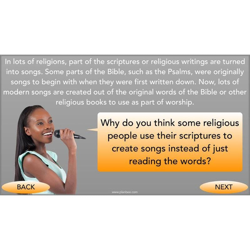 Expressing Faith through the Arts KS2 RE lessons by PlanBee