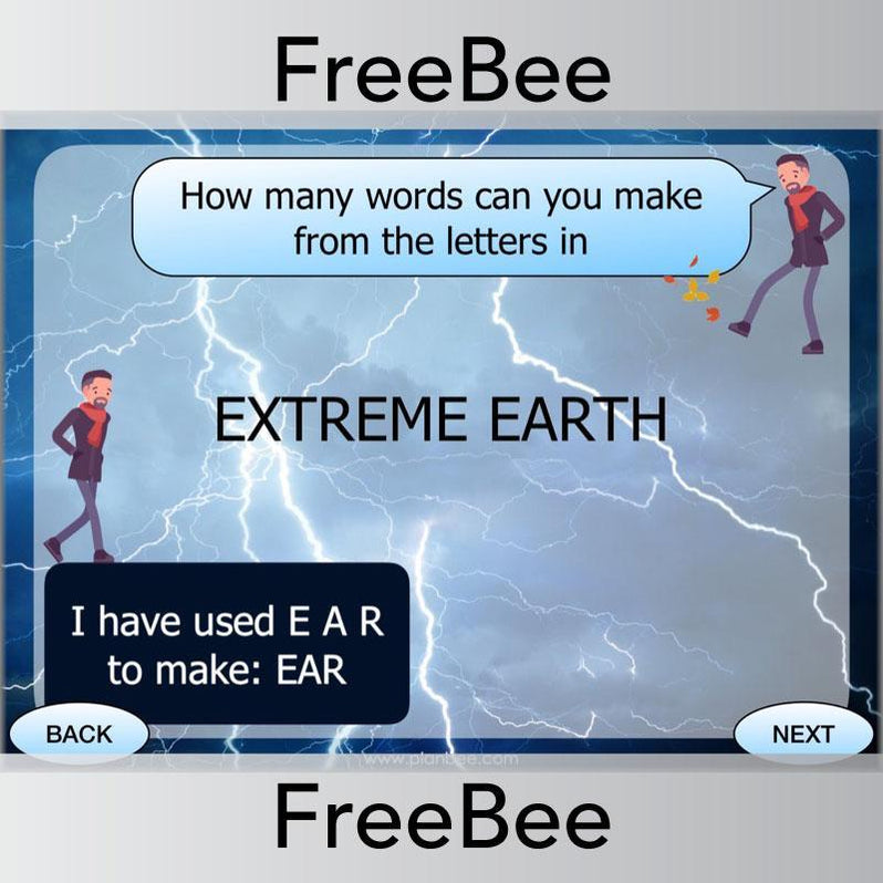 Free Extreme Earth Brain Teasers by PlanBee