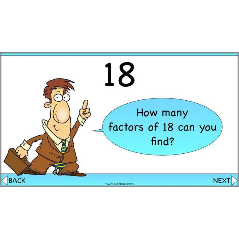 Factors & Multiples - Year 5 Maths Planning and Resources from PlanBee