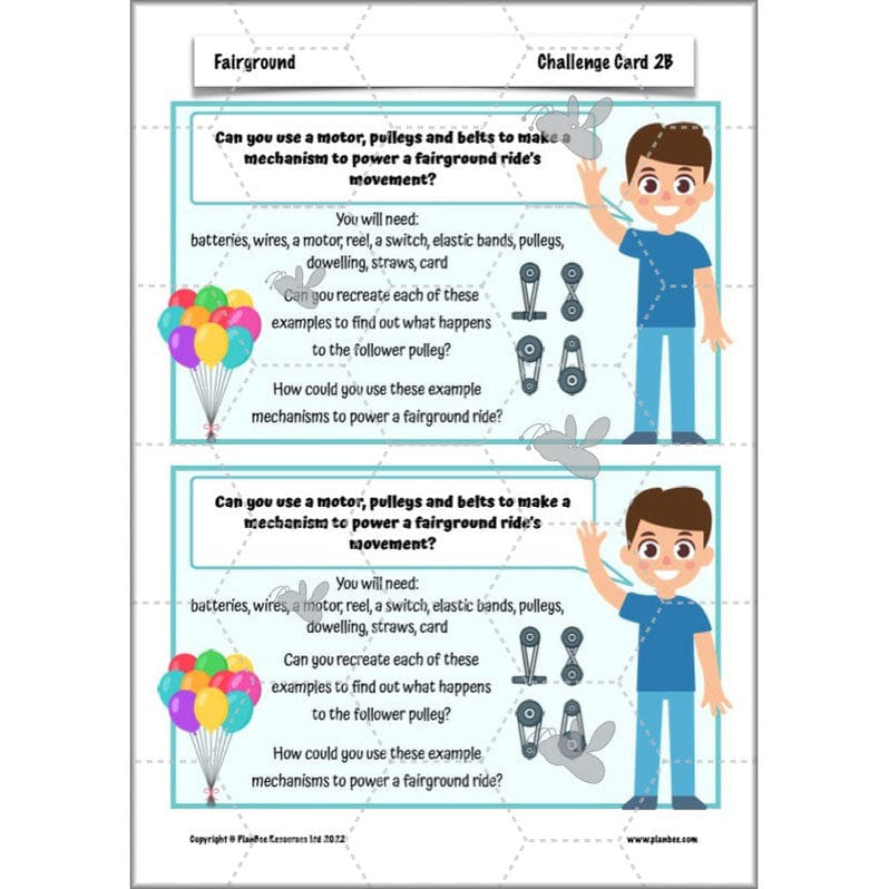 Fairground Rides KS2 DT Planning and Resources — PlanBee