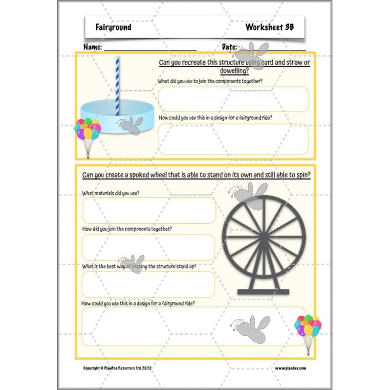 Fairground Rides KS2 DT Planning and Resources — PlanBee