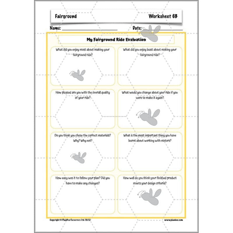 Fairground Rides KS2 DT Planning and Resources — PlanBee