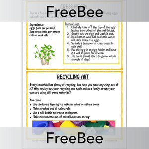 Fun Family Activities FREE PDF by PlanBee