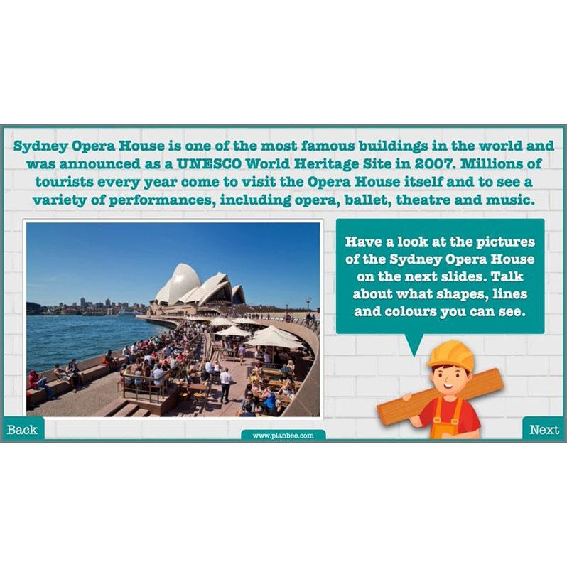 Downloadable KS2 Famous Buildings Art Lessons by PlanBee