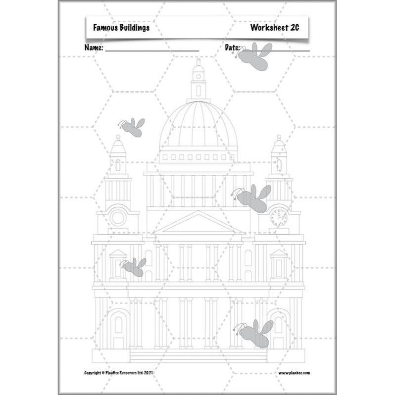 Downloadable KS2 Famous Buildings Art Lessons by PlanBee