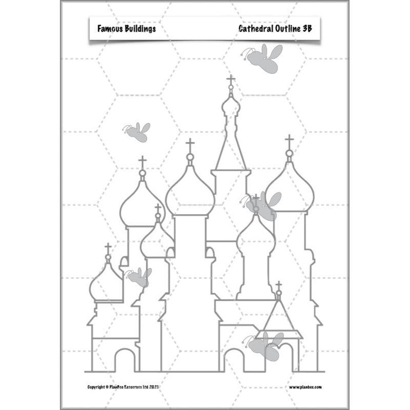 Downloadable KS2 Famous Buildings Art Lessons by PlanBee