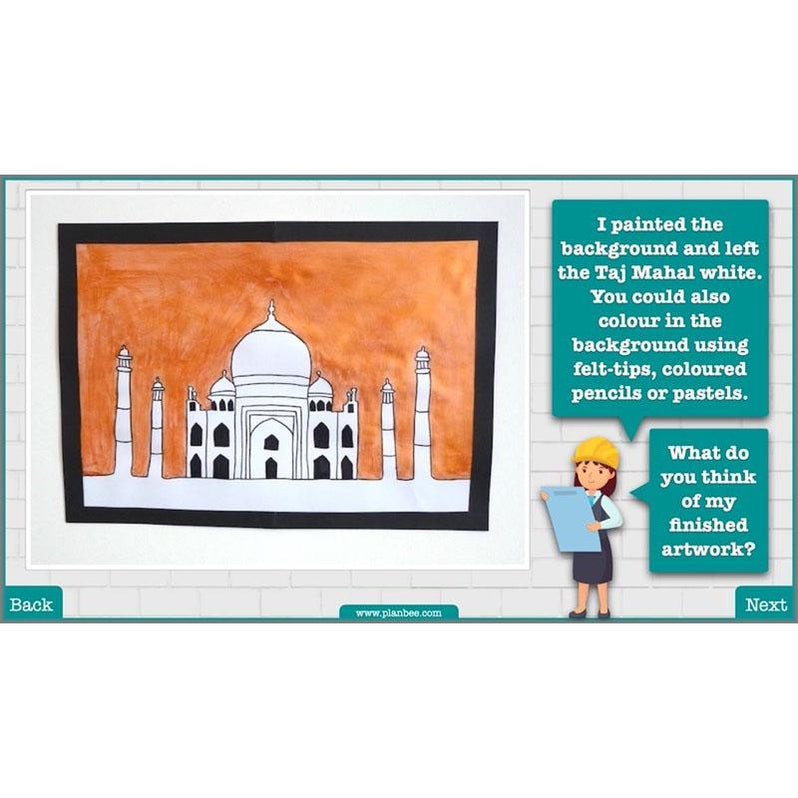 Downloadable KS2 Famous Buildings Art Lessons by PlanBee
