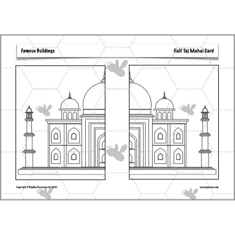 Downloadable KS2 Famous Buildings Art Lessons by PlanBee