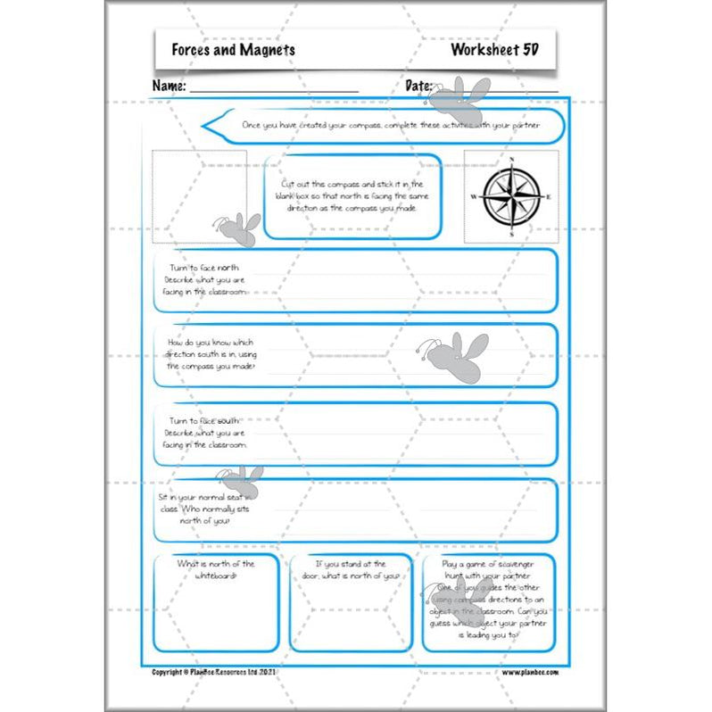 Forces and Magnets Year 3 Planning — PlanBee