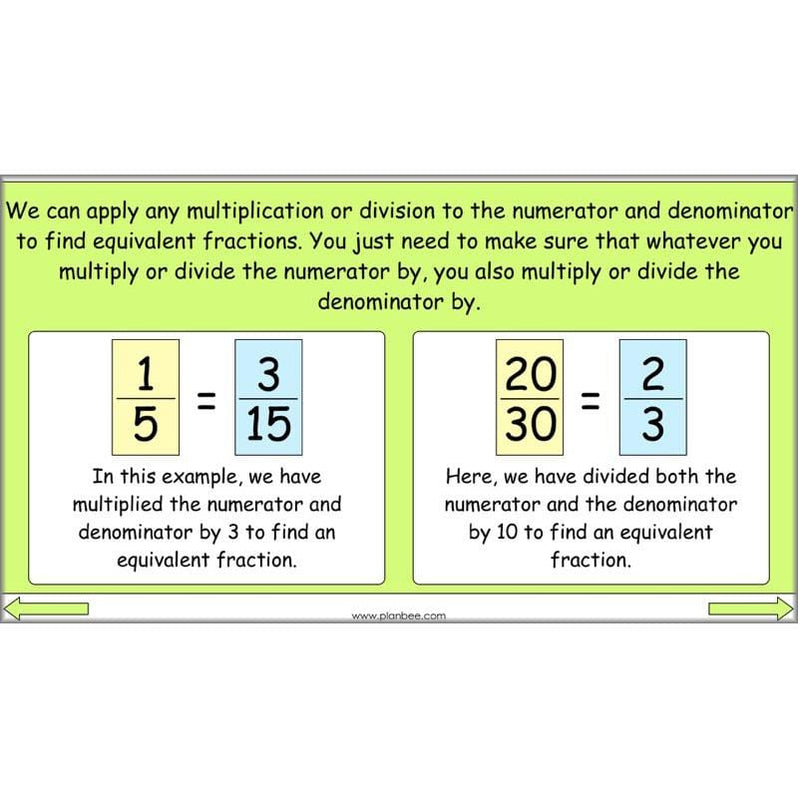 Year 5 Fractions and Proportion - Maths Planning by PlanBee