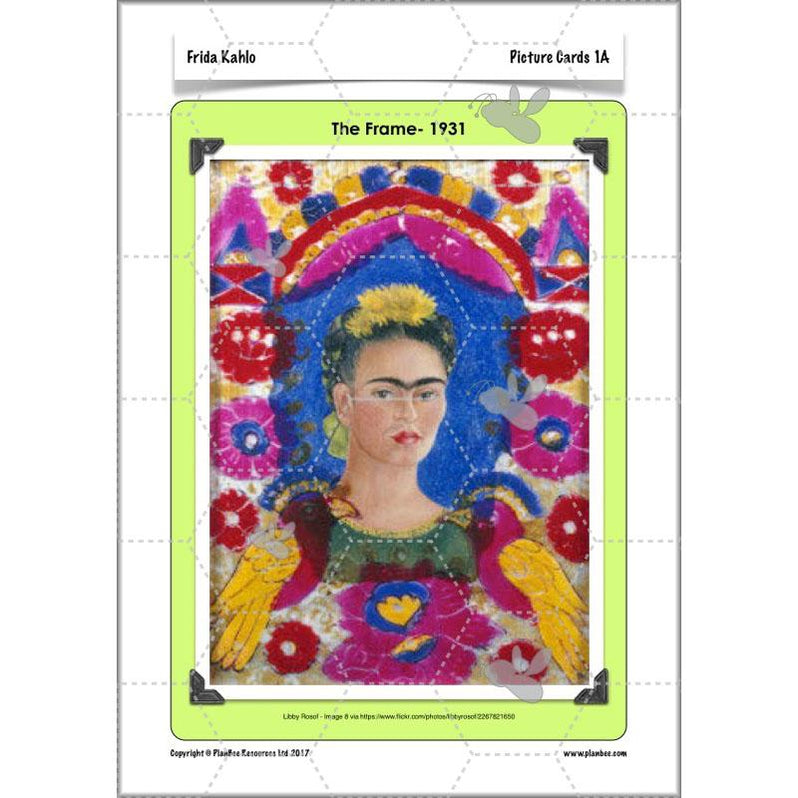 KS2 Frida Kahlo for Kids Art Lesson Pack by PlanBee