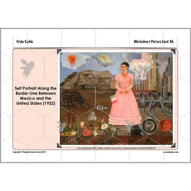 KS2 Frida Kahlo for Kids Art Lesson Pack by PlanBee
