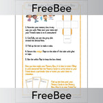 FREE Printable Memory Friendship Box Template by PlanBee