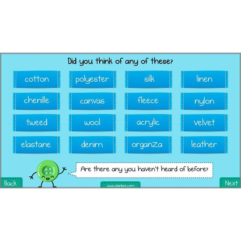 Functions of Fabric | KS2 Textiles Project | PlanBee DT