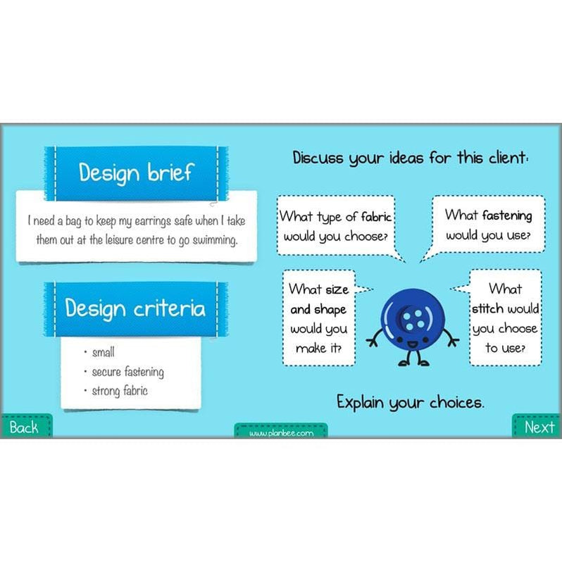 Functions of Fabric | KS2 Textiles Project | PlanBee DT