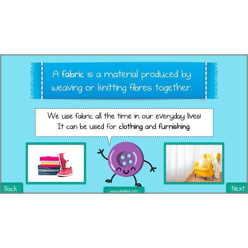 Functions of Fabric | KS2 Textiles Project | PlanBee DT