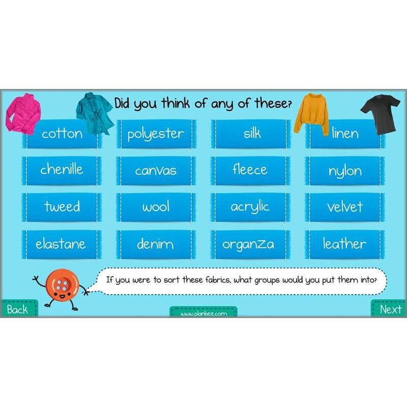 Functions of Fabric | KS2 Textiles Project | PlanBee DT