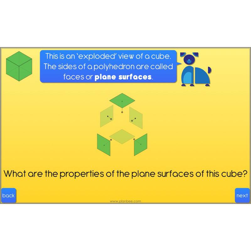 Geometry Year 6 Shapes Maths Lessons by PlanBee