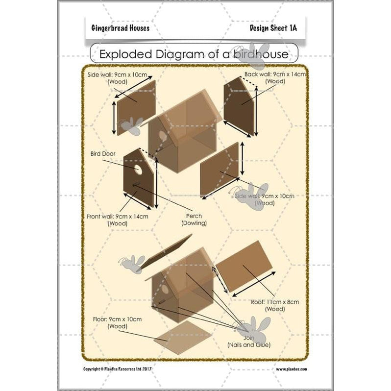 Gingerbread Houses KS2 Christmas Cooking with Kids — PlanBee
