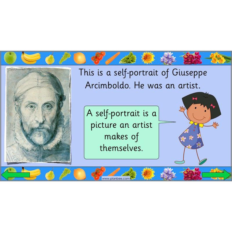 Giuseppe Arcimboldo KS1 Art Lessons for kids by PlanBee