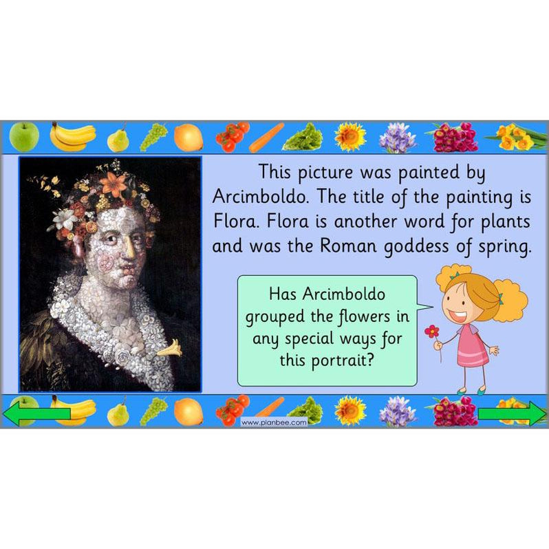 Giuseppe Arcimboldo KS1 Art Lessons for kids by PlanBee