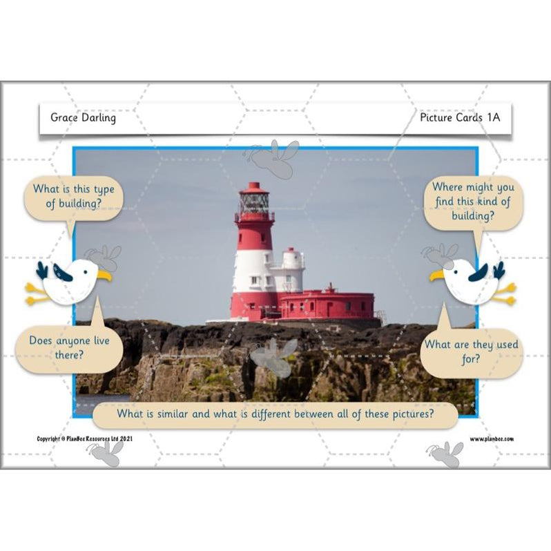 Grace Darling KS1 Lesson Planning and Resources by PlanBee