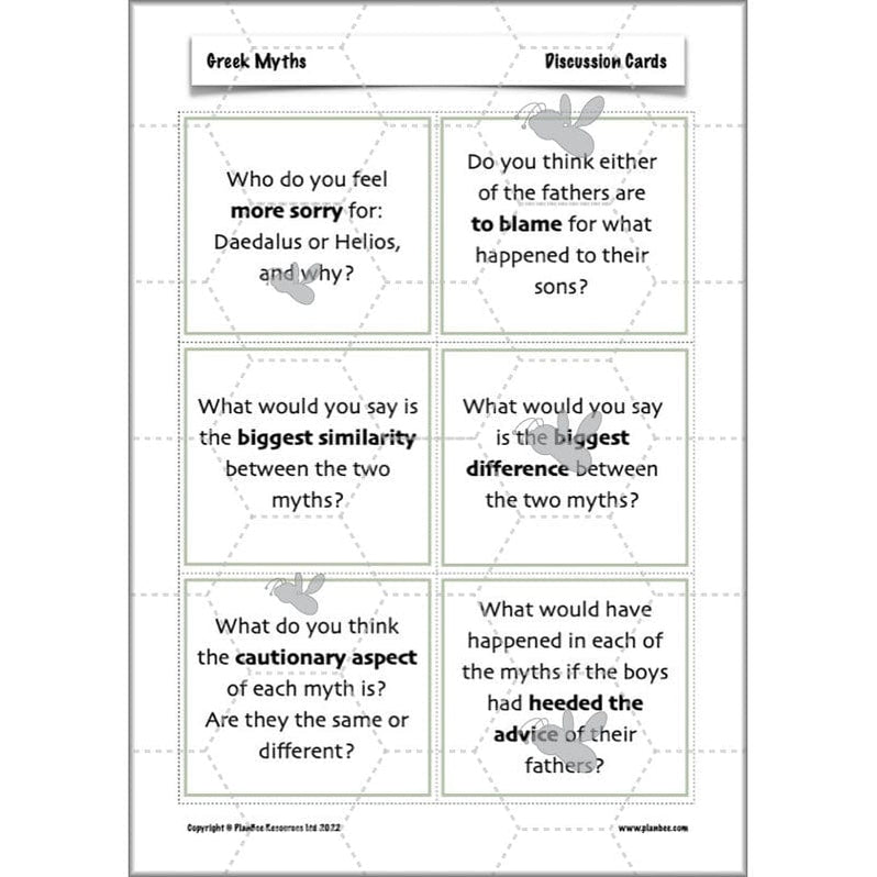 Greek Myths KS2 English Lessons | Year 5 | PlanBee