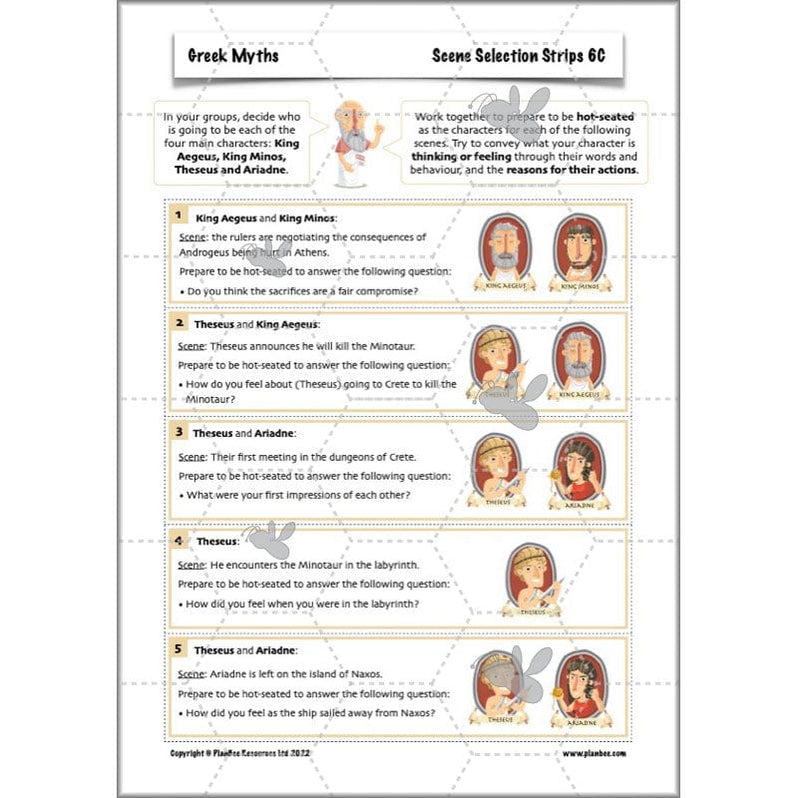 Greek Myths KS2 English Lessons | Year 5 | PlanBee