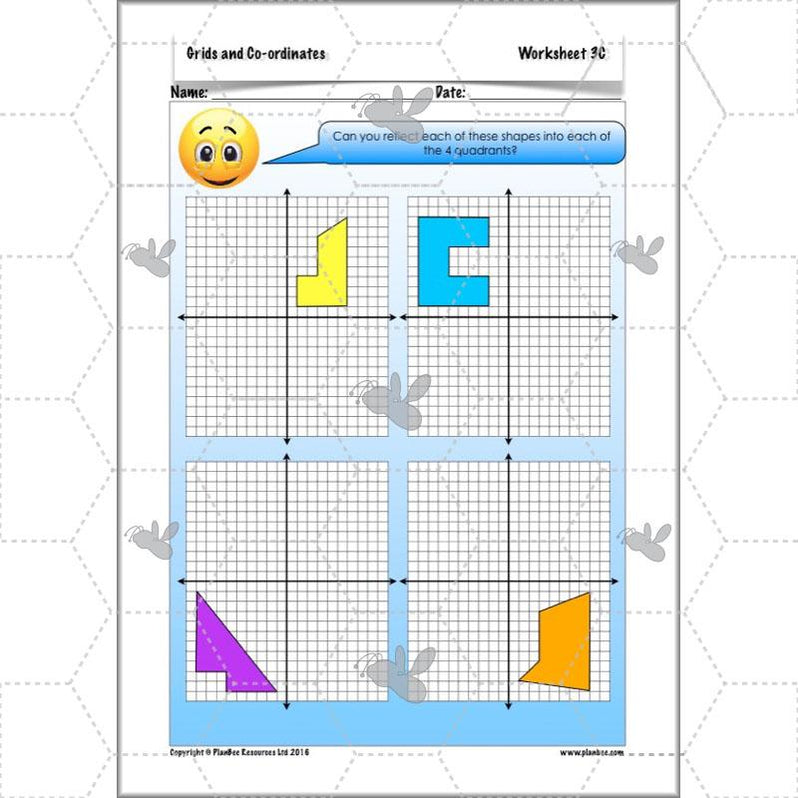 Grids and Coordinates Year 6 Maths Lesson by PlanBee