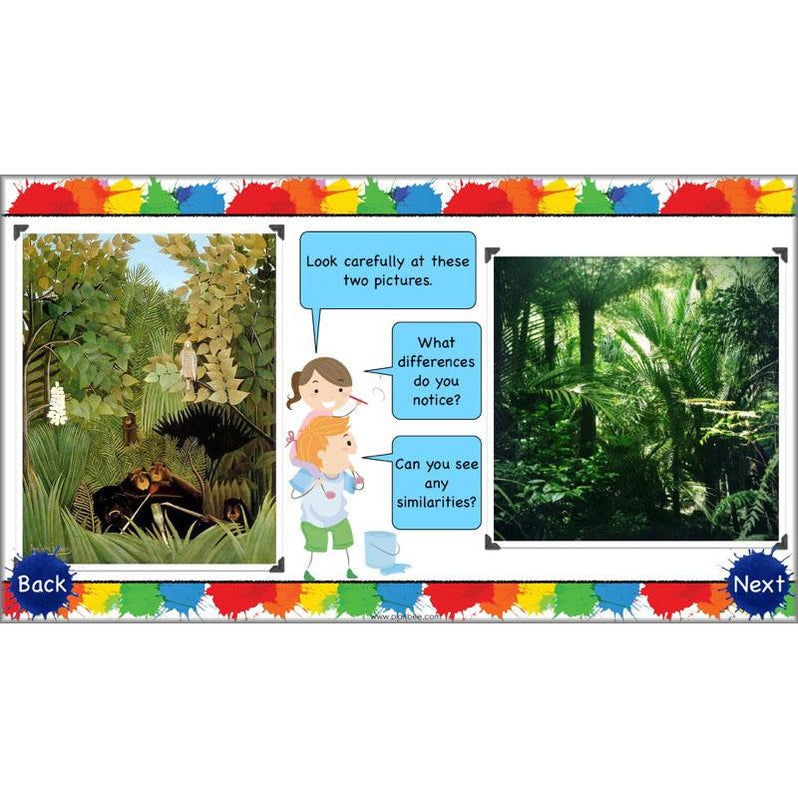 Henri Rousseau KS1 Art Lessons created by PlanBee