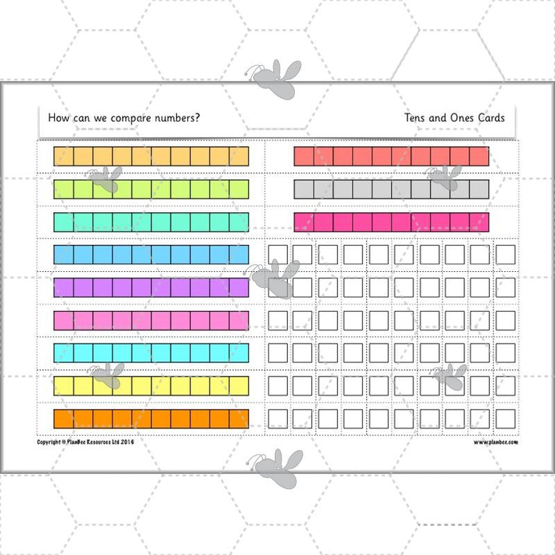 Comparing Numbers Year 2 Place Value Maths by PlanBee