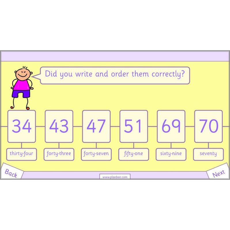 Comparing Numbers Year 2 Place Value Maths by PlanBee