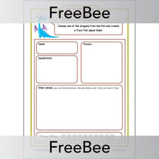 Free How to Train your Dragon Activity Sheets by PlanBee