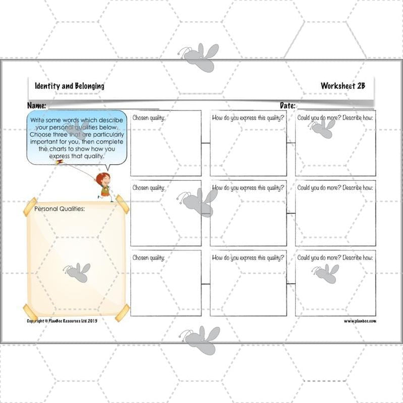 Identity and Belonging Year 4 KS2 RE Lesson Pack by PlanBee