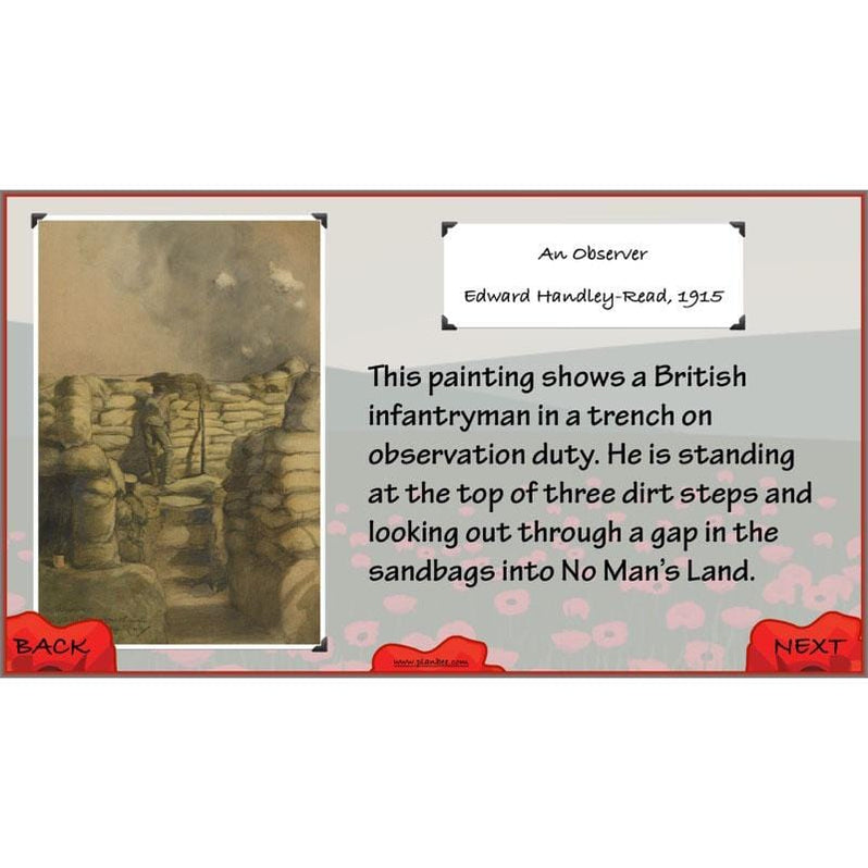 In Flanders Fields WW1 Art Lessons for KS2 by PlanBee