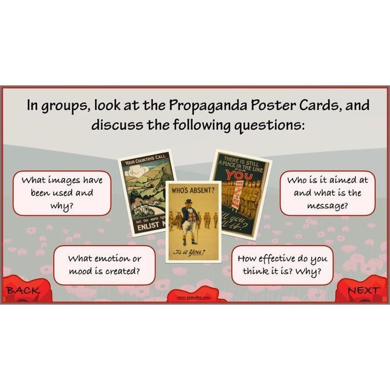 In Flanders Fields WW1 Art Lessons for KS2 by PlanBee