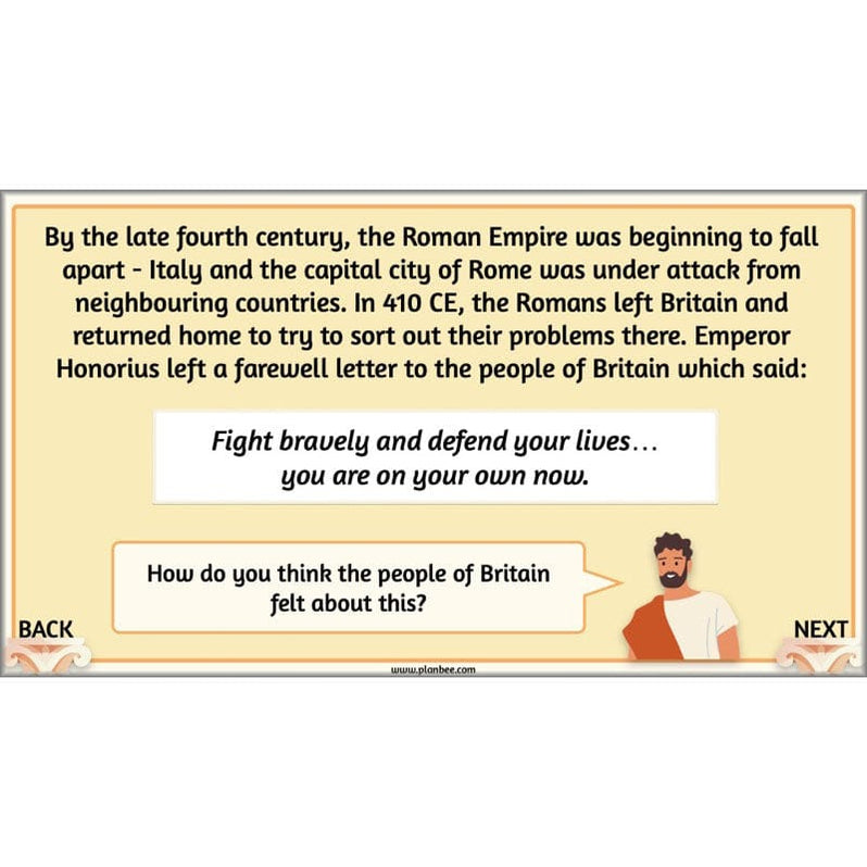 Roman Invasion of Britain KS2 Invaders and Settlers | PlanBee