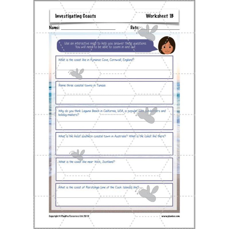 Investigating Coasts KS2 Geography Lessons | PlanBee