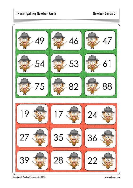 Investigating Number Facts Maths for Year 3 by PlanBee