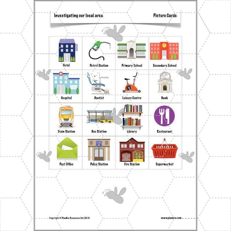 Investigating our Local Area Year 3 Geography by PlanBee