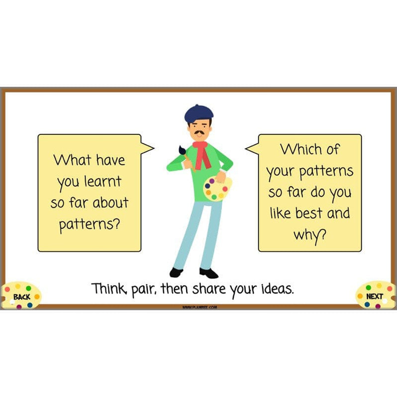 Investigating Patterns KS2 Art Primary Lessons by PlanBee