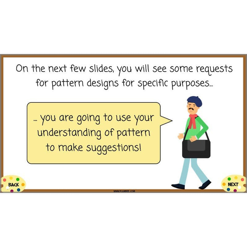 Investigating Patterns KS2 Art Primary Lessons by PlanBee